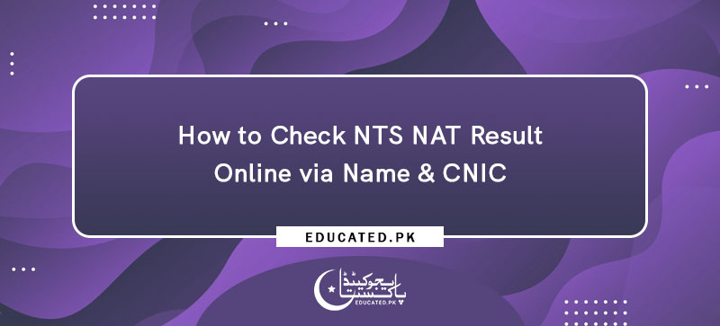 NAT NTS Result 2025 Held on 14th June 2025 @nts.org.pk Result NAT NTS Result 2025 Held on 14th June 2025 @nts.org.pk Result