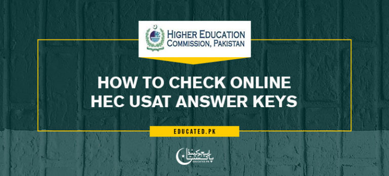 HEC USAT Test Result 2025 Answer Keys Held On 27th April