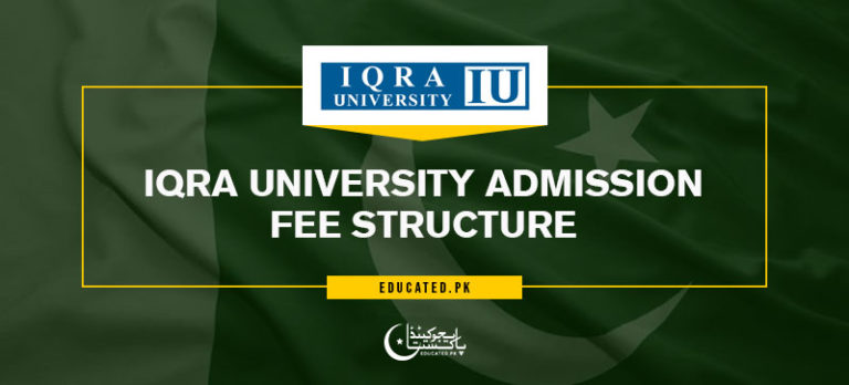 Iqra University Islamabad Campus Admission 2025 Last Date