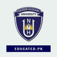 Nazeer Hussain University Admission 2025 Last Date