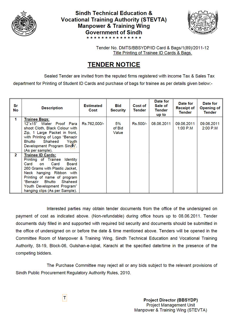STEVTA Pay Slip 2023 Download Seniority List