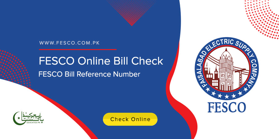 FESCO Online Bill Check 2023