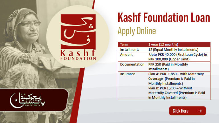 Kashf Foundation Loan 2024 Apply Online