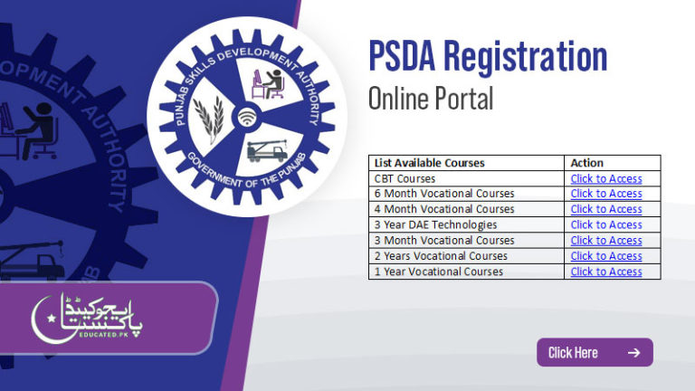 PSDA Online Registration 2023 Portal Login