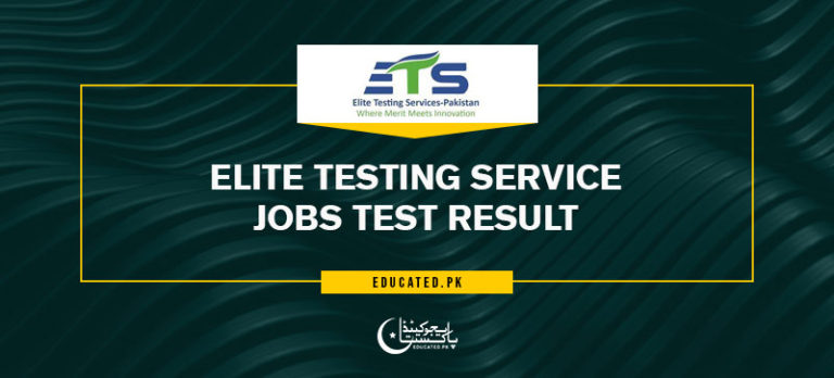 ETS Result 2025 Answer Key Merit List