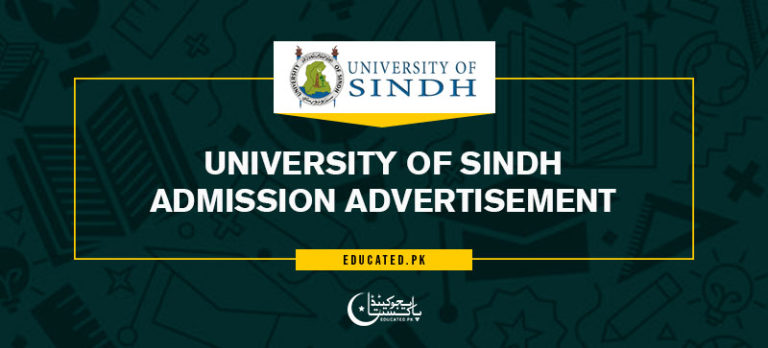 University Of Sindh Admission 2025 Last Date, Fee