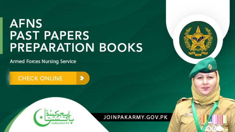 AFNS Past Papers Preparation Books PDF Download