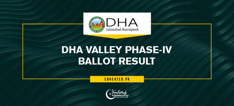 DHA Valley Balloting Result 2025 Check Online