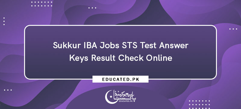 STS IBA Answer Key 2023 Download PDF 17 - 22 January
