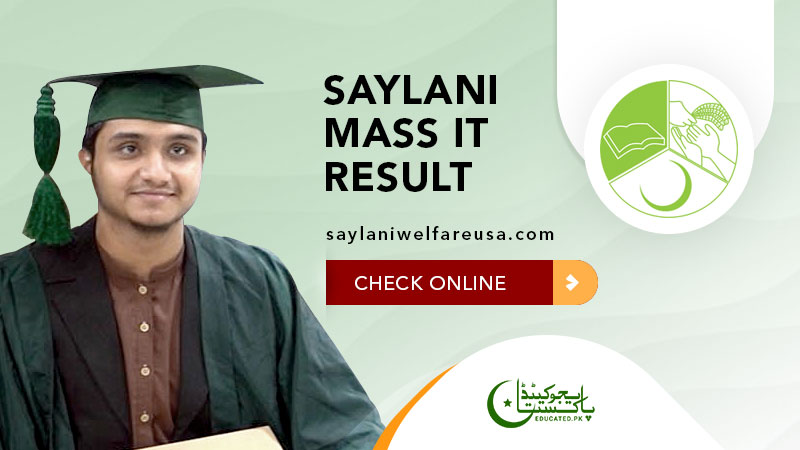Saylani Mass It Result 2024 Check Online