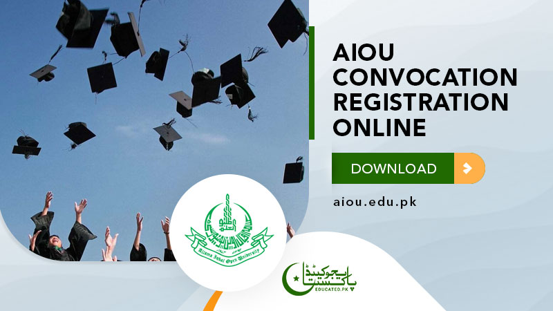 AIOU Convocation Online Registration 2024