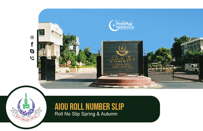 Aiou Roll No Slip 2024 Search By Name Via Cms Portal
