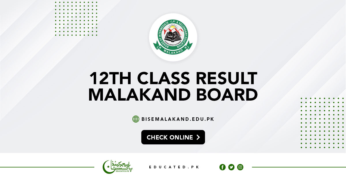 BISE Malakand Board 12th Class Result 2025 2nd Year By Roll No BISE Malakand Board 12th Class Result 2025 2nd Year By Roll No
