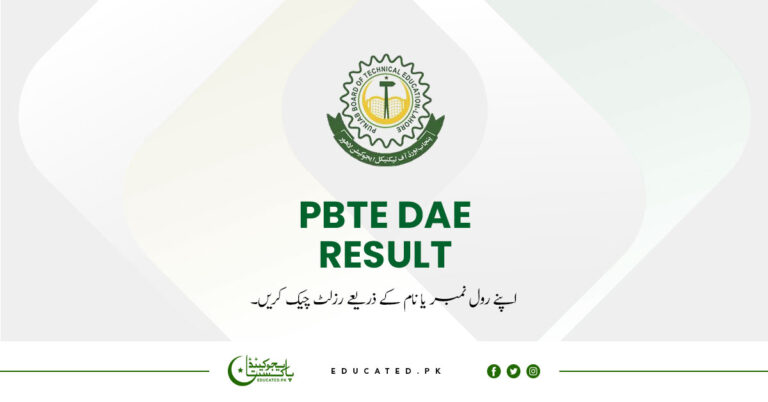 PBTE DAE Result 2025 1st 2nd 3rd Year Check Online